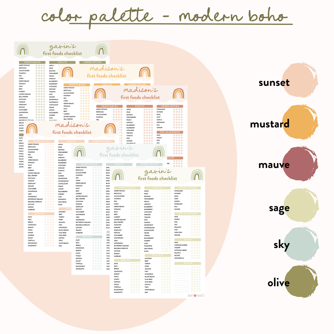Starter Guide to Baby-Led Weaning + First Foods Checklist – Baby FoodE ...